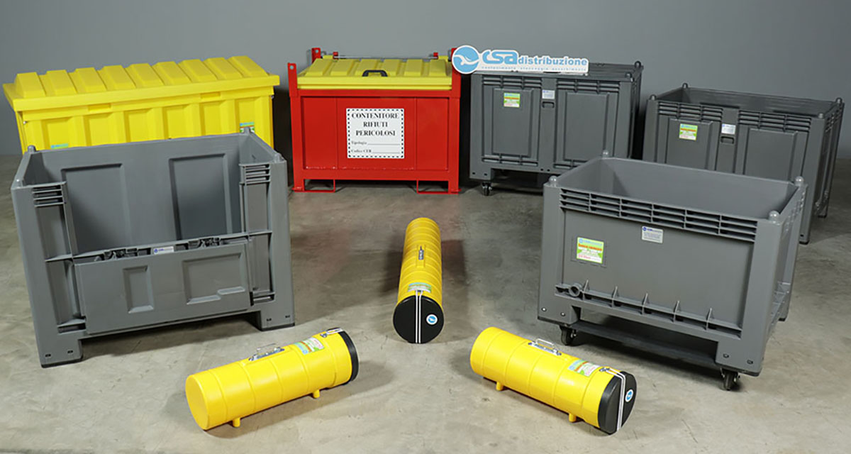 Contenitori per Rifiuti Speciali | Soluzioni di Contenimento e ...